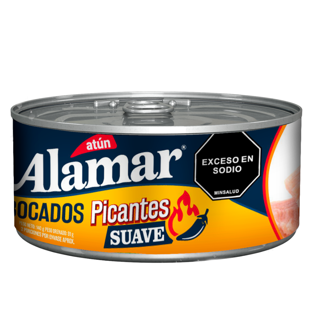 Atún Alamar Picante Suave 140Gr | SuperBooM